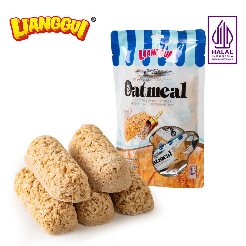 [HALAL] LIANGGUI OATMEAL Oatmeal Crispy Taste Original & Chocolate ...