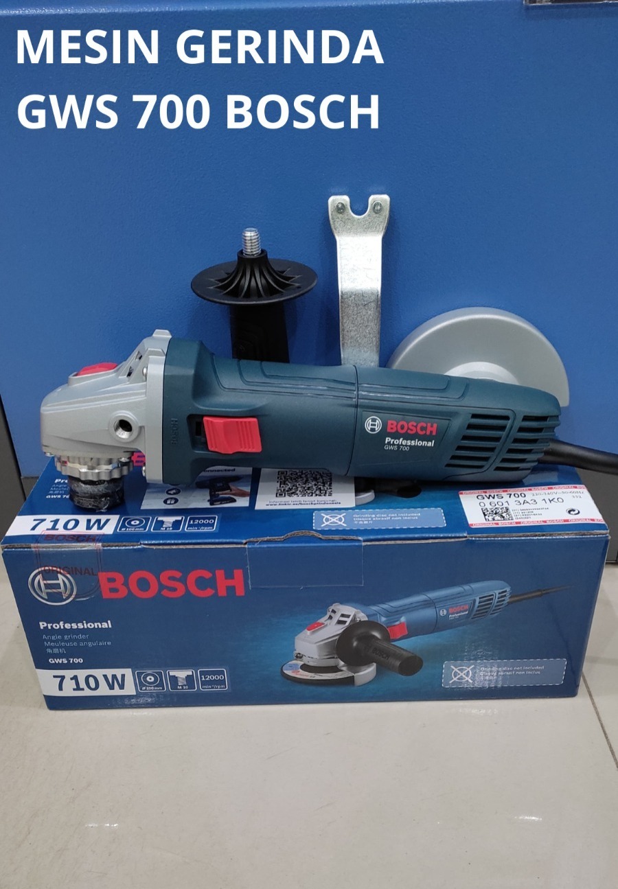 Angle Grinder Grinda Gerinda Tangan 4" GWS700 Bosch GWS 700 | Lazada ...