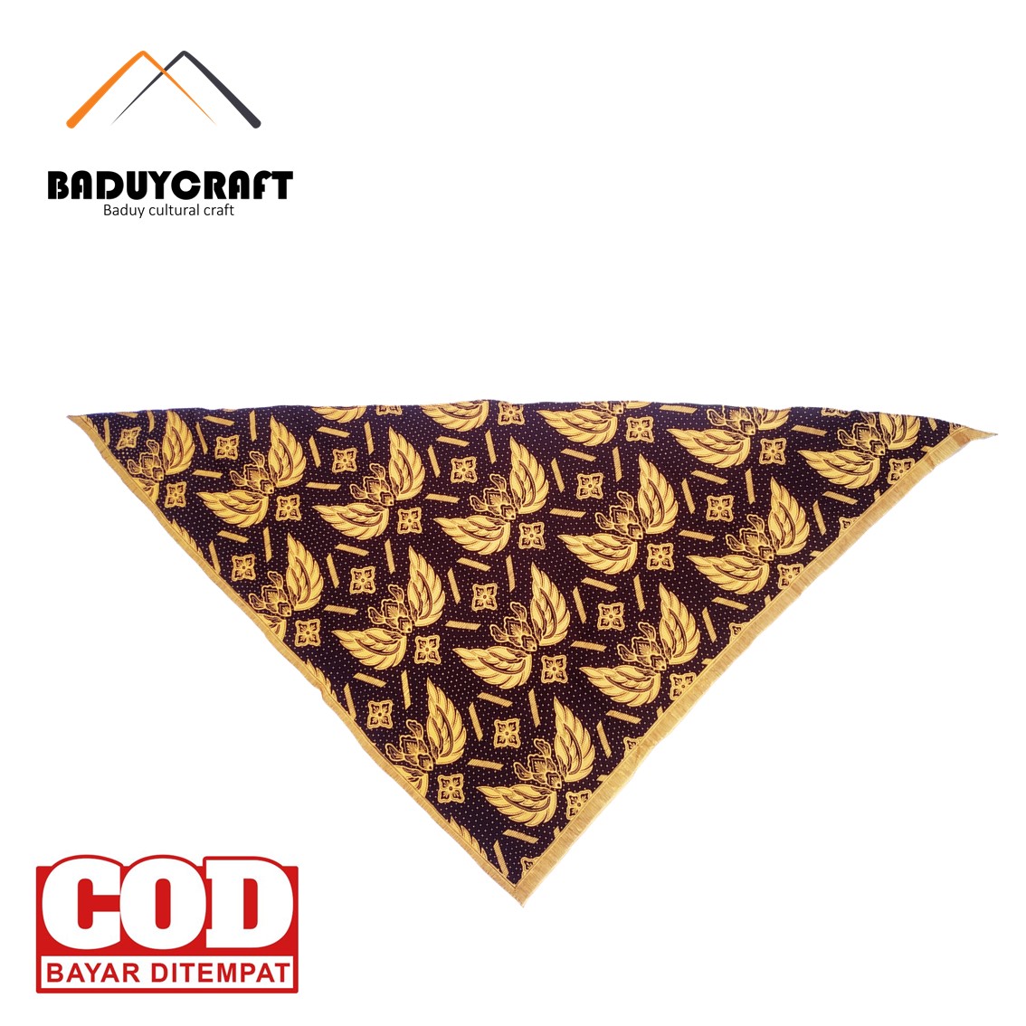 Lomar Baduy Ikat Iket Kepala Suku Baduy luar Khas Sunda Model Segitiga ...