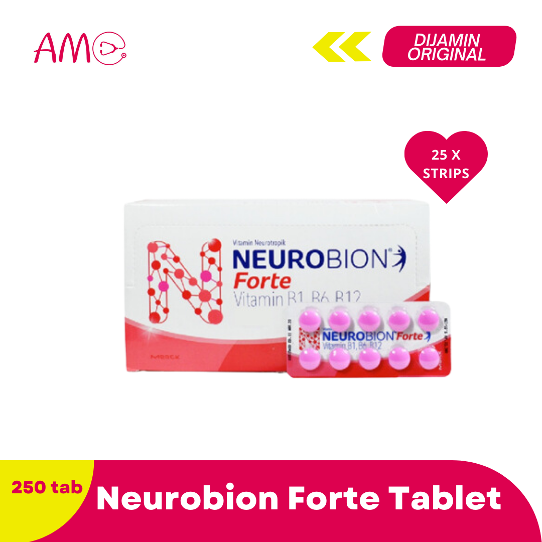 Neurobion 10 tablet - vitamin neurotopik kesehatan syaraf | Lazada ...
