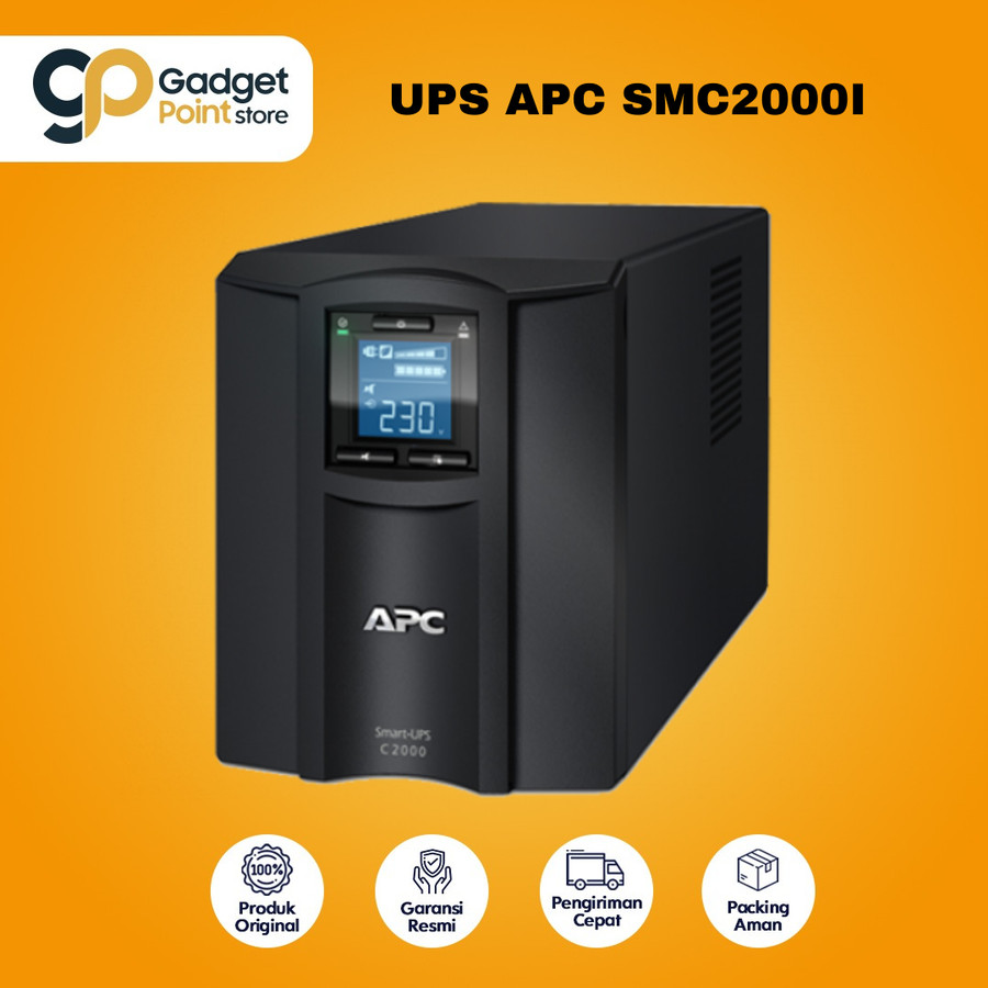 UPS 1300 Watt APC SMC2000I 2000 VA | Lazada Indonesia