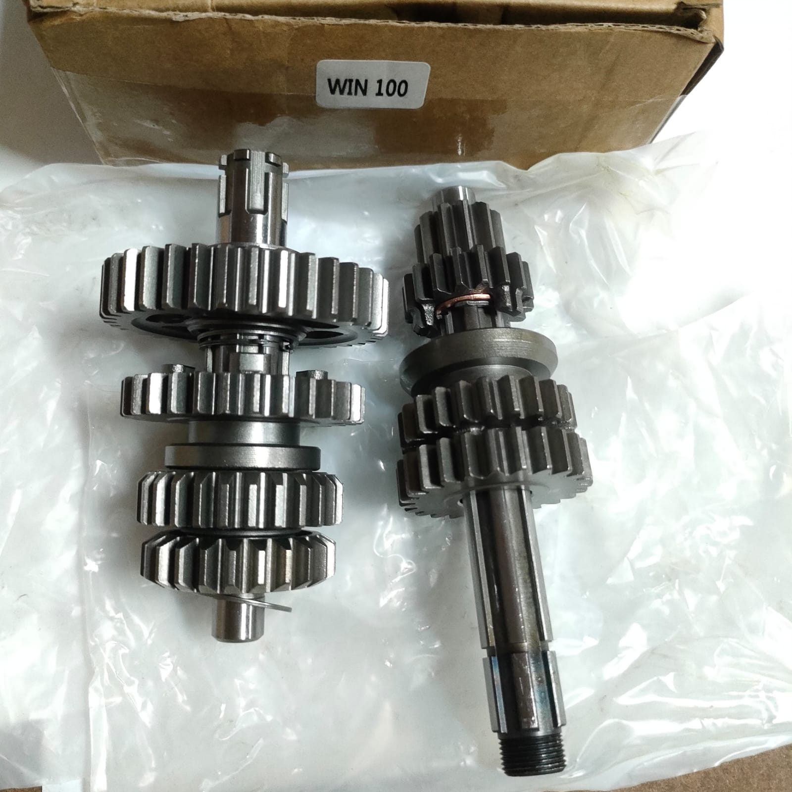 Gigi rasio set assy WIN 100 gear gardan rasio lengkap komplit | Lazada ...