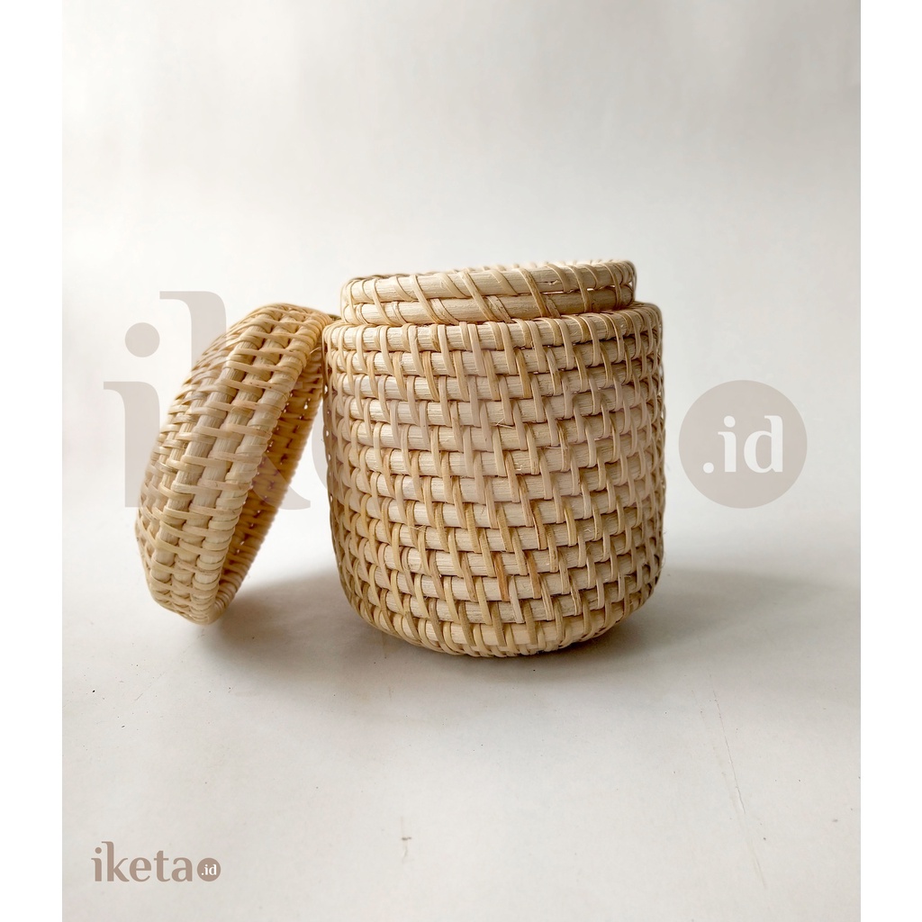 Kerajinan Tangan / Handmade / Anyaman Rotan Asli / Keranjang / Tempat ...