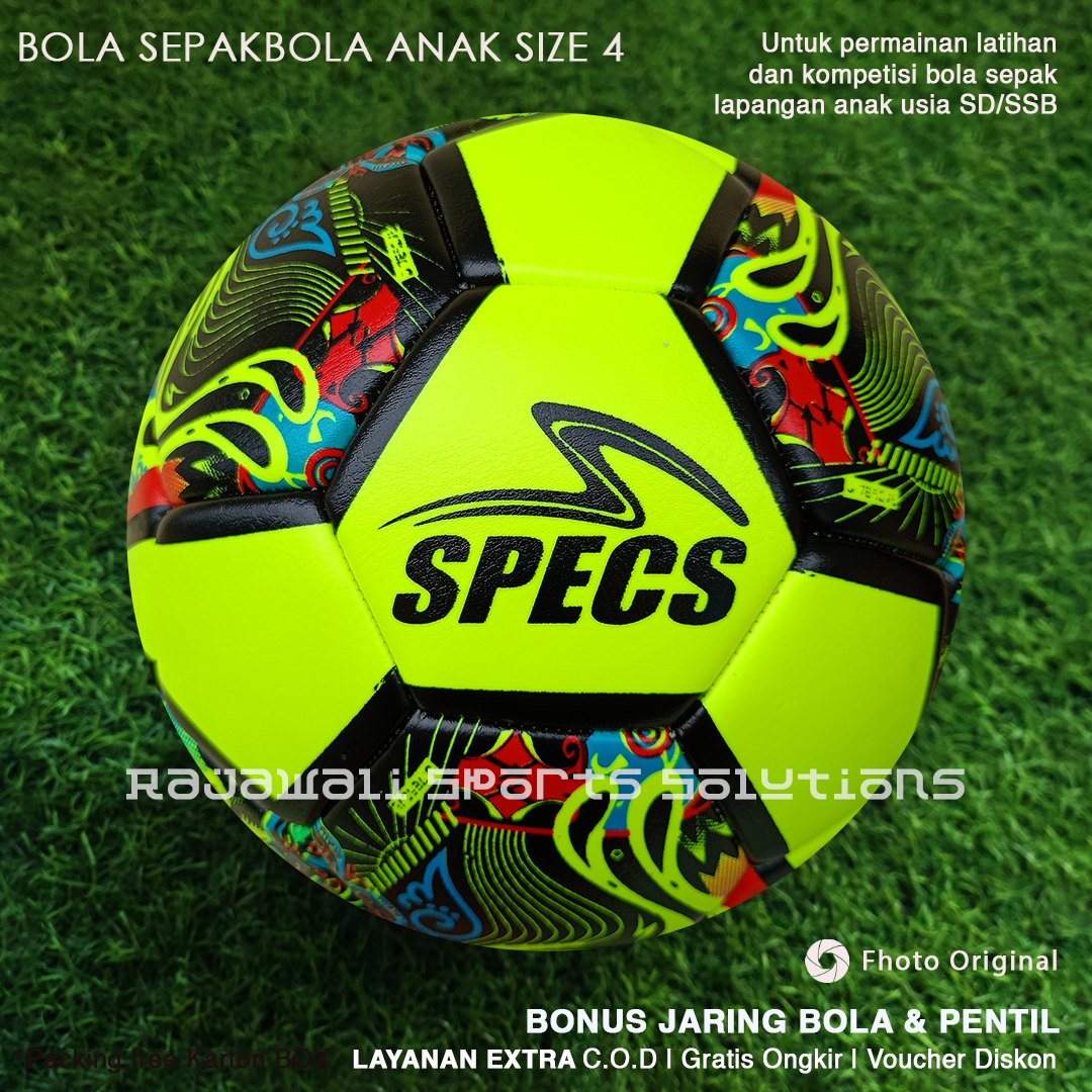 Bola Sepak Anak usia 8-12 Tahun Size 4 Kualitas Premium Bahan Kulit PU ...