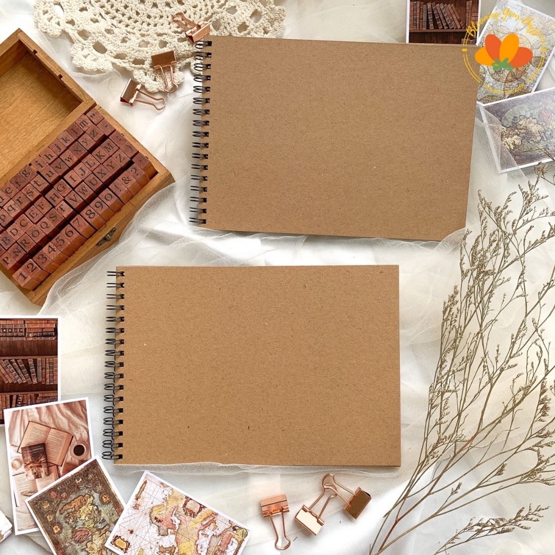Bloomingyourdays Scrapbook Album vintage buku catatan story book kado ...