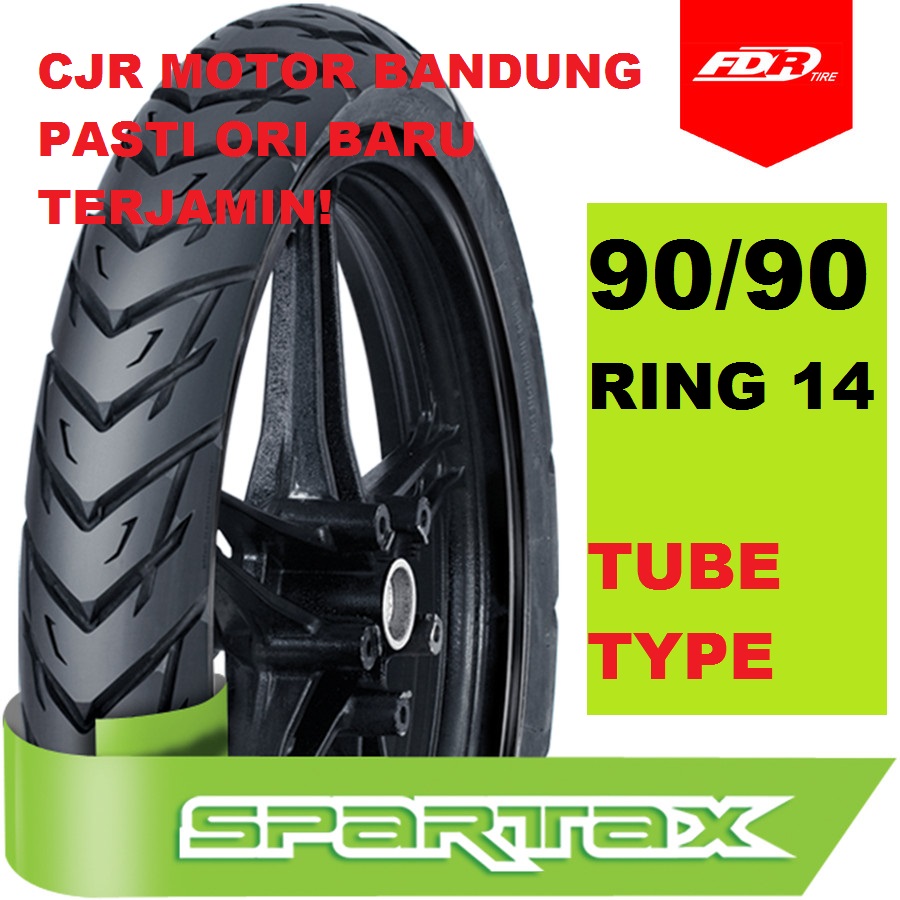Ban TUBE TYPE FDR SPARTAX 90/90 ring 14 ban non aspal motor Vario Beat ...