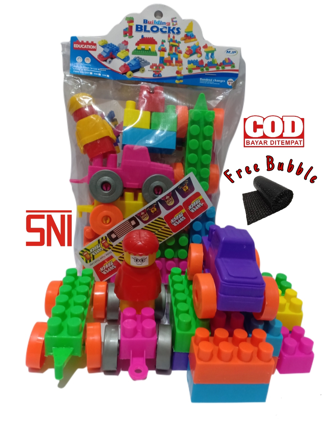 Cod Mainan Building Kereta Api Mainan Kereta Api Building Mainan