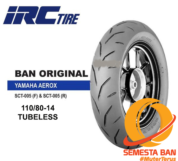 BAN LUAR MOTOR MERK IRC UKURAN 140/70-14 SCT-005R TUBELESS | Lazada ...