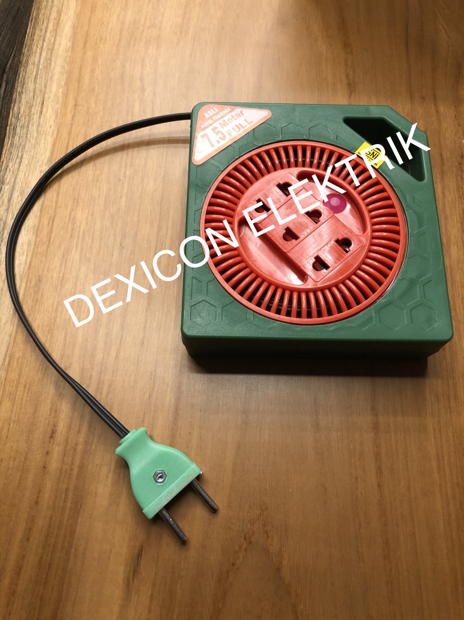 Kabel roll kotak 7.5 meter/roll kabel/roll kotak/kabel listrik/terminal ...