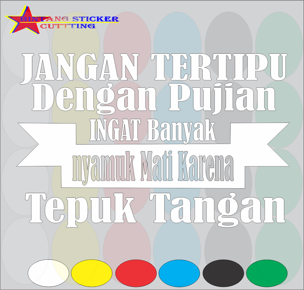Cutting Sticker Mobil Sticker Murah Kualitas Sticker Terbaru Tulisan ...