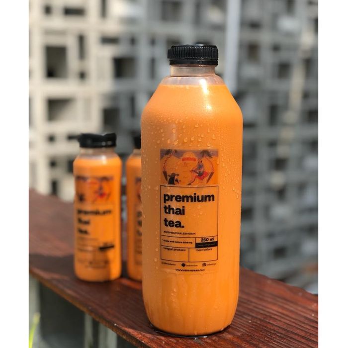 Premium Thai Tea Botol 1 Liter - 500Ml | Lazada Indonesia