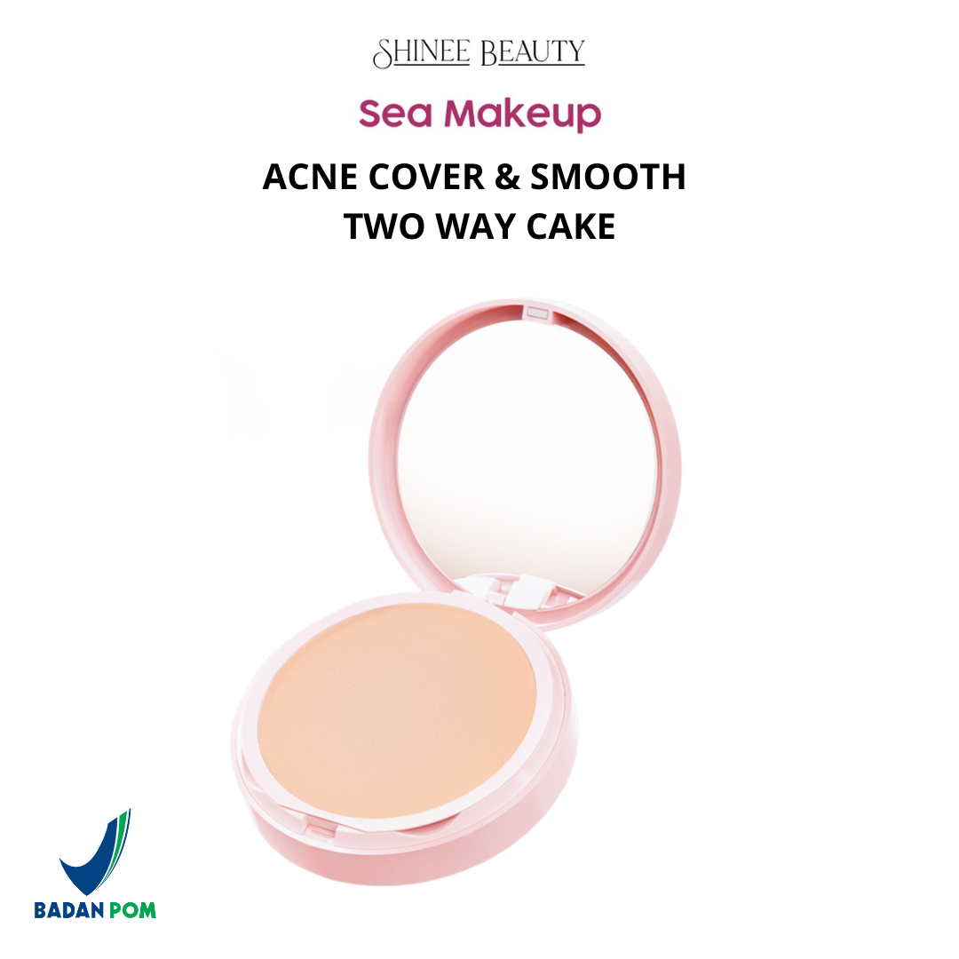 Sea Makeup Acne Cover & Smooth Two Way Cake | Lazada Indonesia