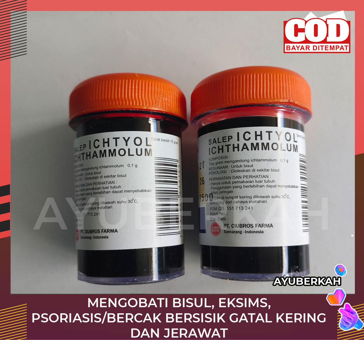 Salep Obat Eksim Kering Kulit Gatal 15gr, Salep Belerang Obat Gatal ...