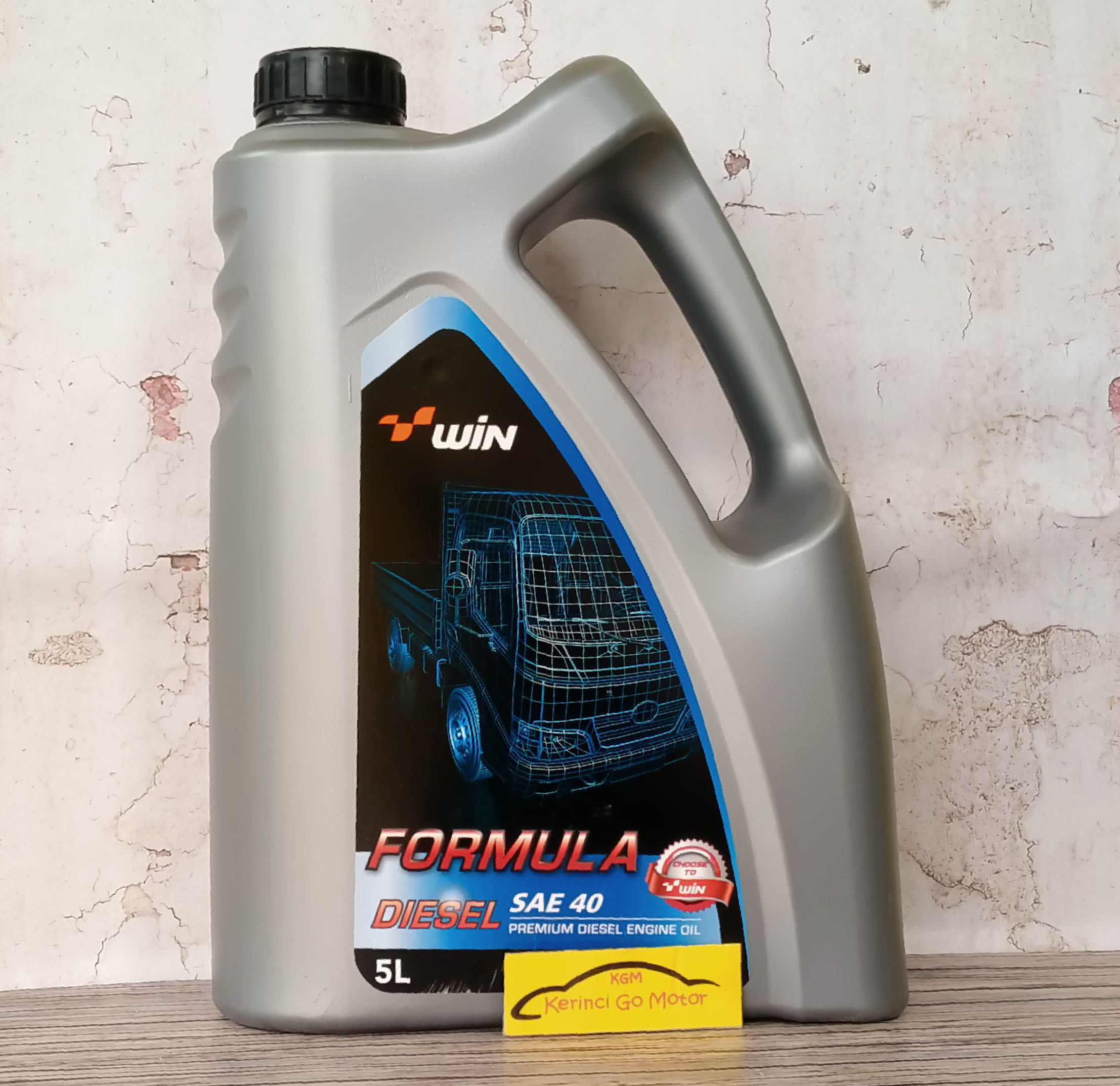 WIN FORMULA DIESEL SAE 40 5L OLI MESIN DIESEL | Lazada Indonesia