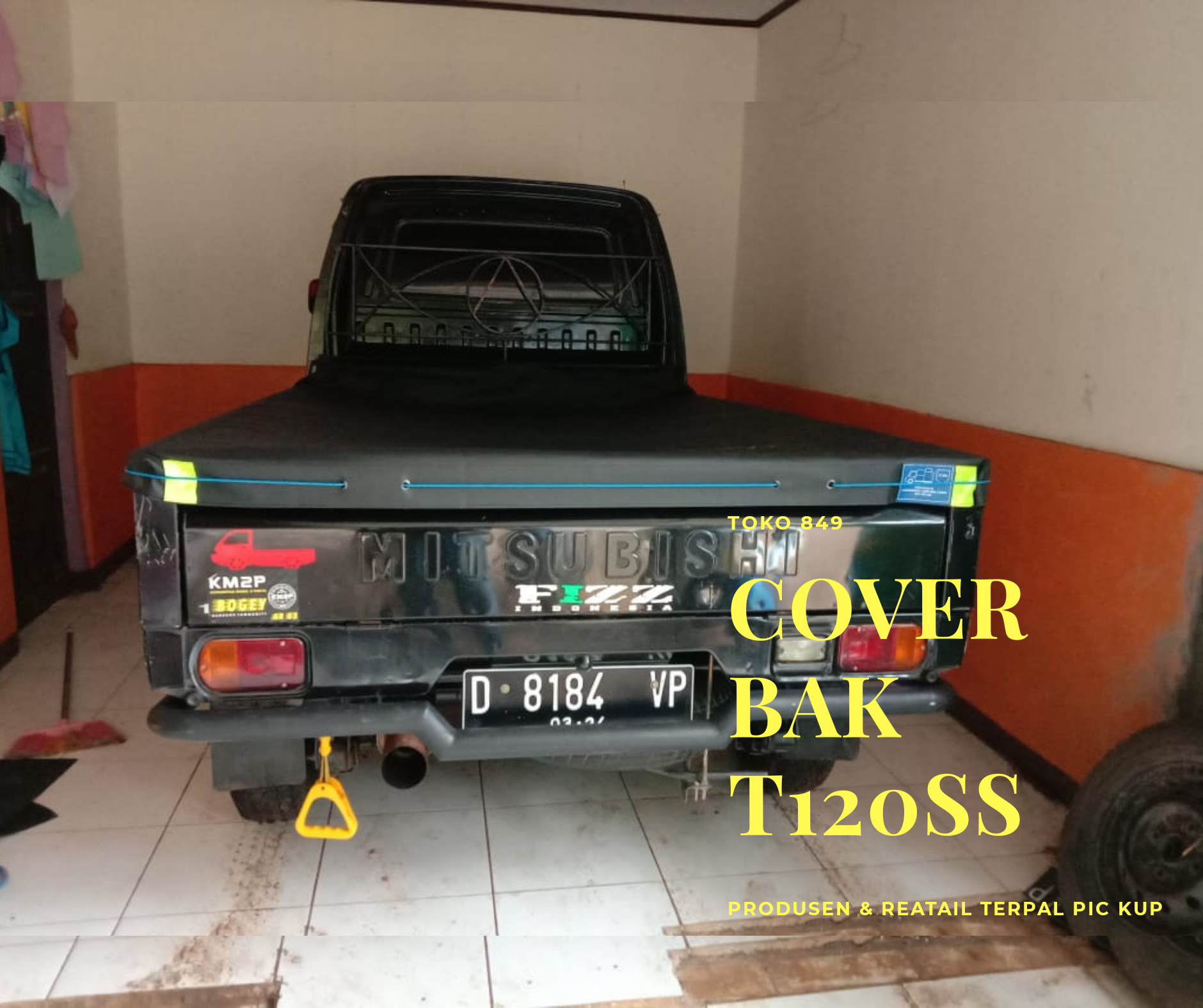 COVER BAK TERPAL MOBIL PICKUP TUTUP BAK MOBIL PICK UP DEKLIT BAK ...