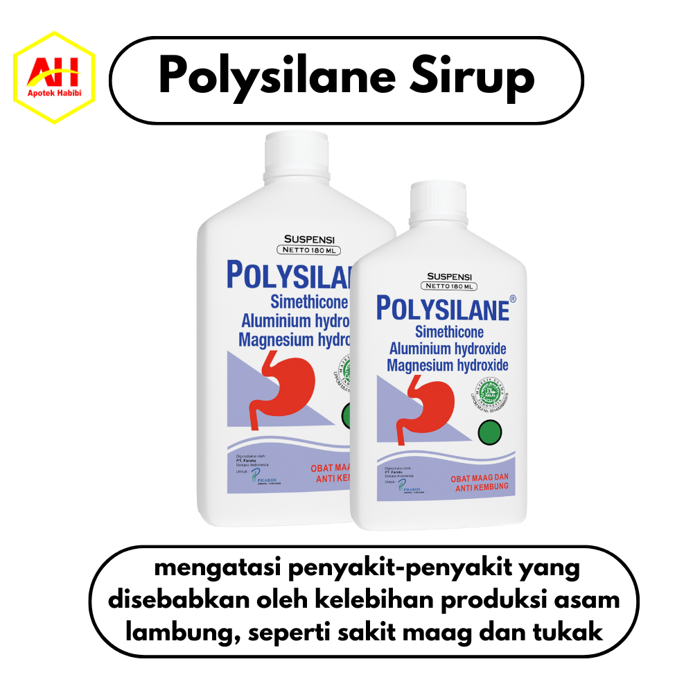 Polysilane Sirup | Lazada Indonesia