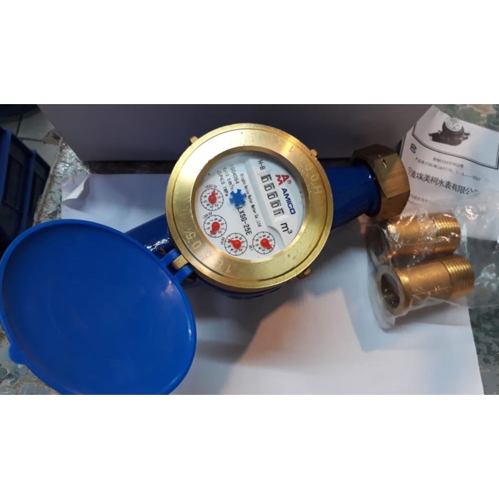Water Meter 1 Inch Amico - Meteran Air - Flow Meter | Lazada Indonesia