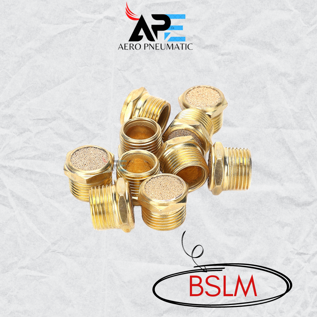 BSLM FITTING SILENCER RATA PNEUMATIC EXHAUST / MUFFLER PNEUMATIC BSLM-01 / BSLM-02 / BSLM-03 ...