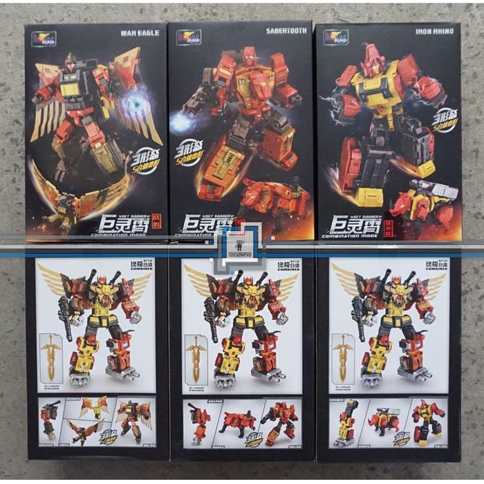Weijiang Transformers Predaking Set Combiner Power Of The Prime Lazada Indonesia