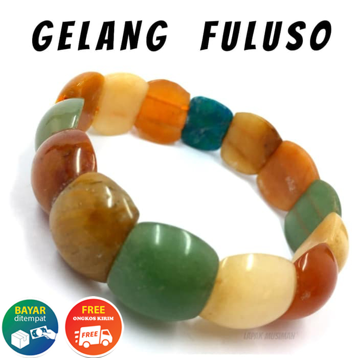 [สร้อยข้อมือ Fuluso-ฮอกกี้ของแท้-หินธรรมชาติ - Lapak Musiman - ThaiPick