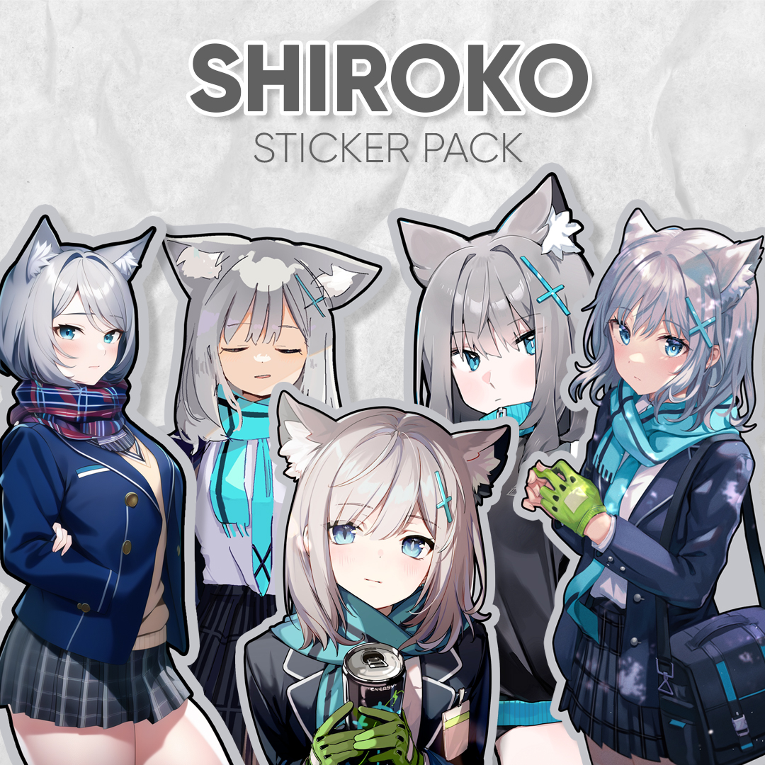 Stiker Pack Shiroko Blue Archive / Sticker Waterproof | Lazada Indonesia