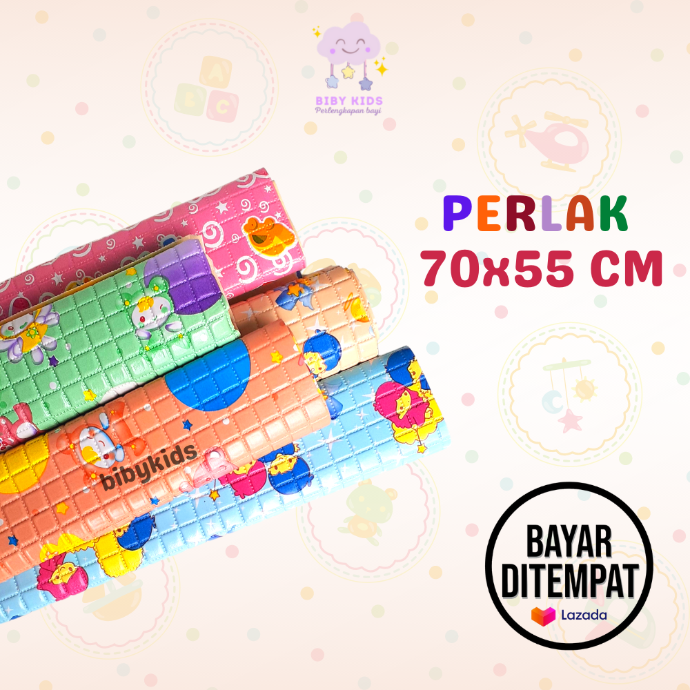 Perlak Bayi 55x47cm / Alas Ompol Tidur Bayi Anti Air / Perlak Bayi ...