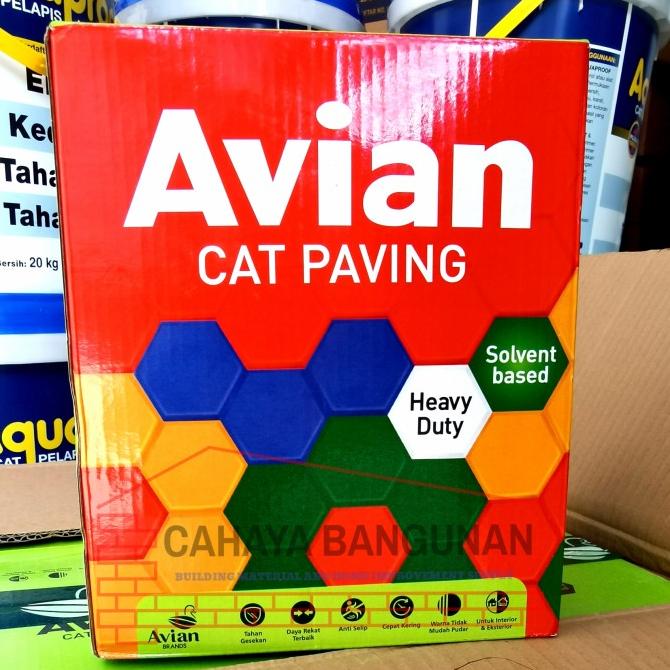 CAT PAVING MARKA JALAN BETON LAPANGAN KONBLOK ASPAL PASIR AVIAN PROPAN ...