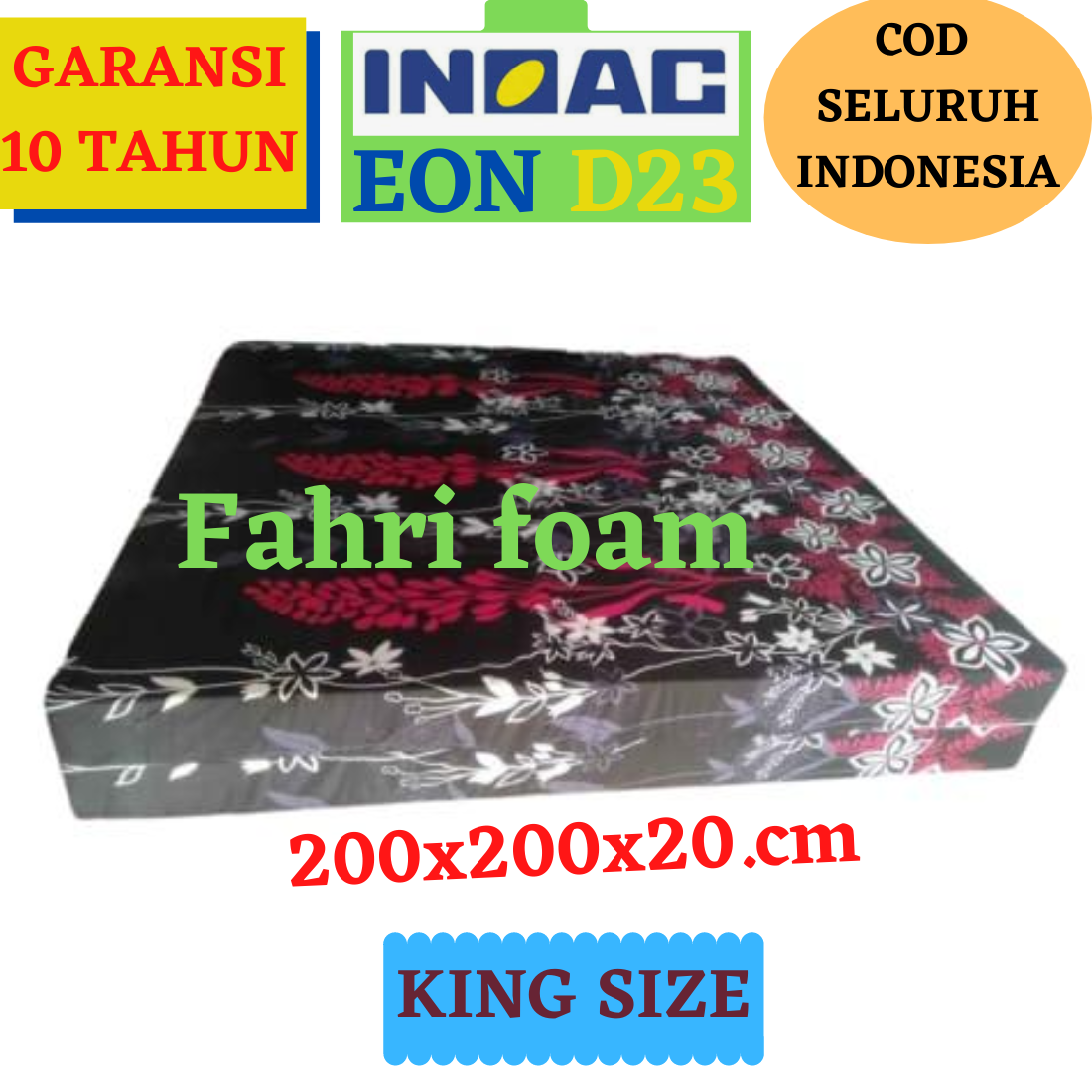 BUSA INOAC TERMURAH Kasur busa Inoac Super King Size ukuran jumbo ...