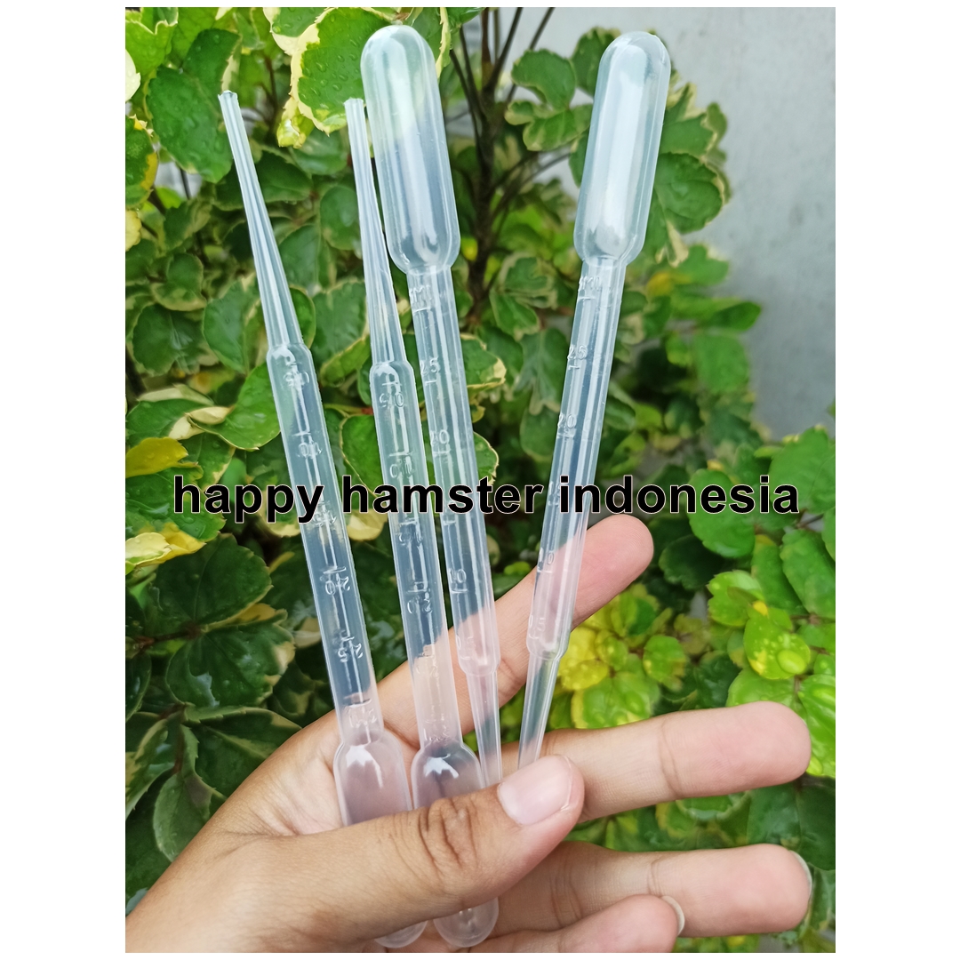 PIPET PLASTIK 3ML | PIPET LOLOH SUSU MAKANAN HEWAN | PIPET 3ML UNTUK ...