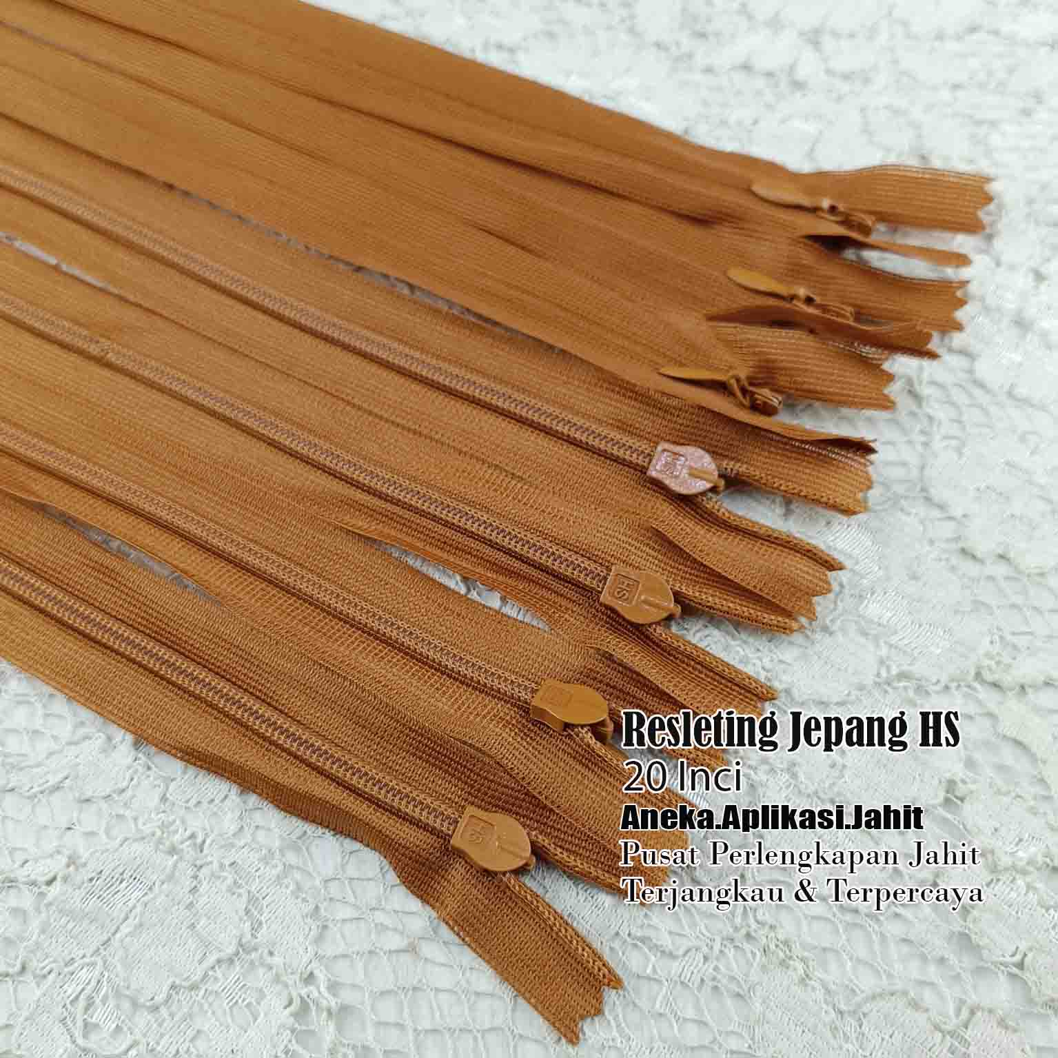 1 PCS RESLETING / RITSLETING JEPANG "EKONOMI" 20 INCI (50CM) | Lazada ...