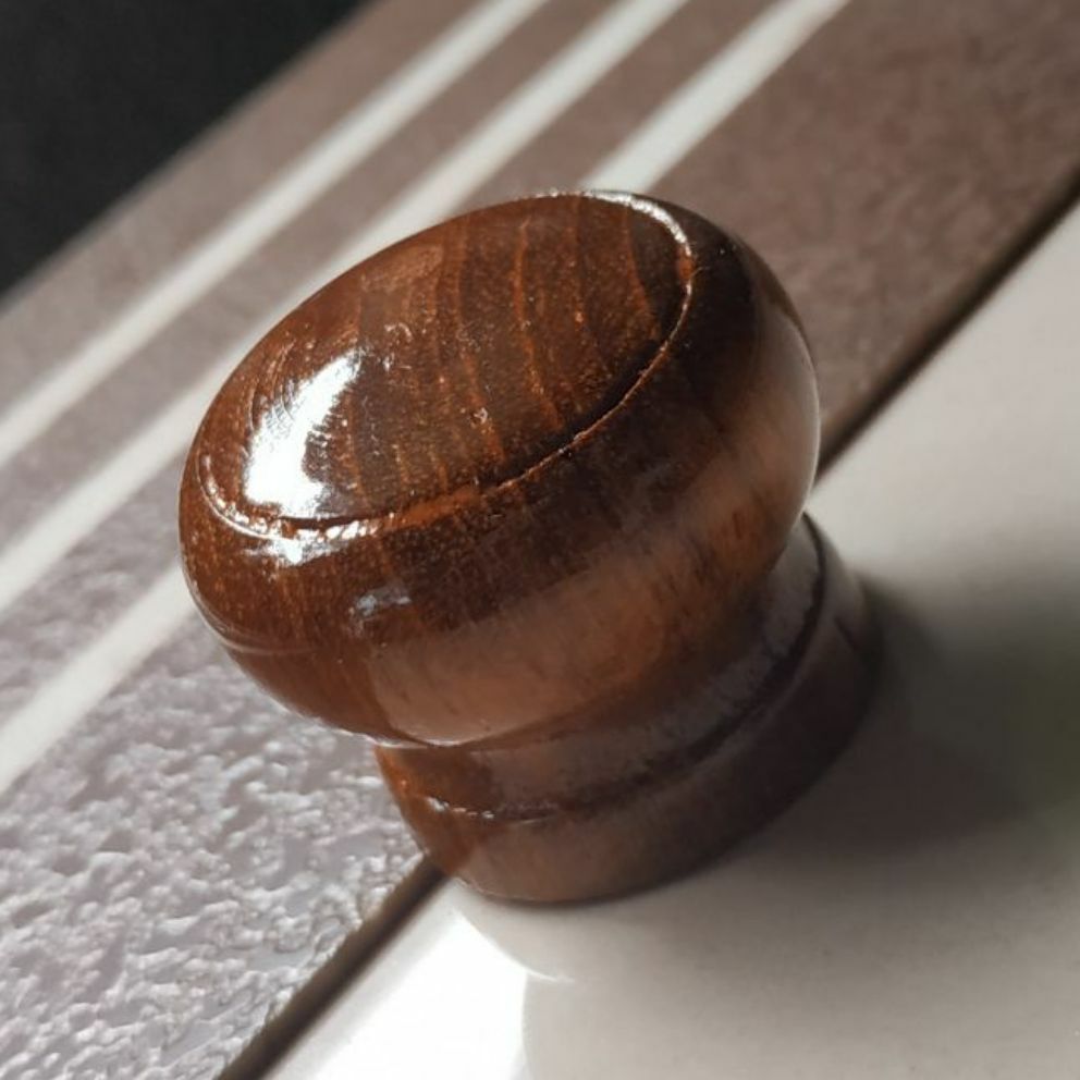 Knop Kayu Jati. Ada Lis nya Diameter 3cm | Lazada Indonesia