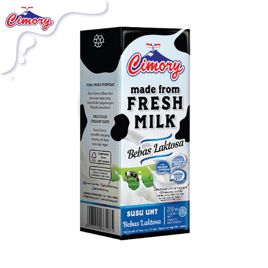 Cimory Fresh Milk Bebas Laktosa 250 Ml | Lazada Indonesia