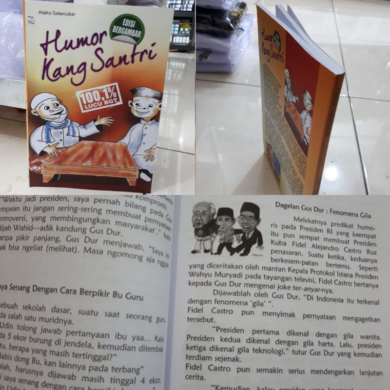kumpulan canda HUMOR KANG SANTRI edisi bergambar | Lazada Indonesia