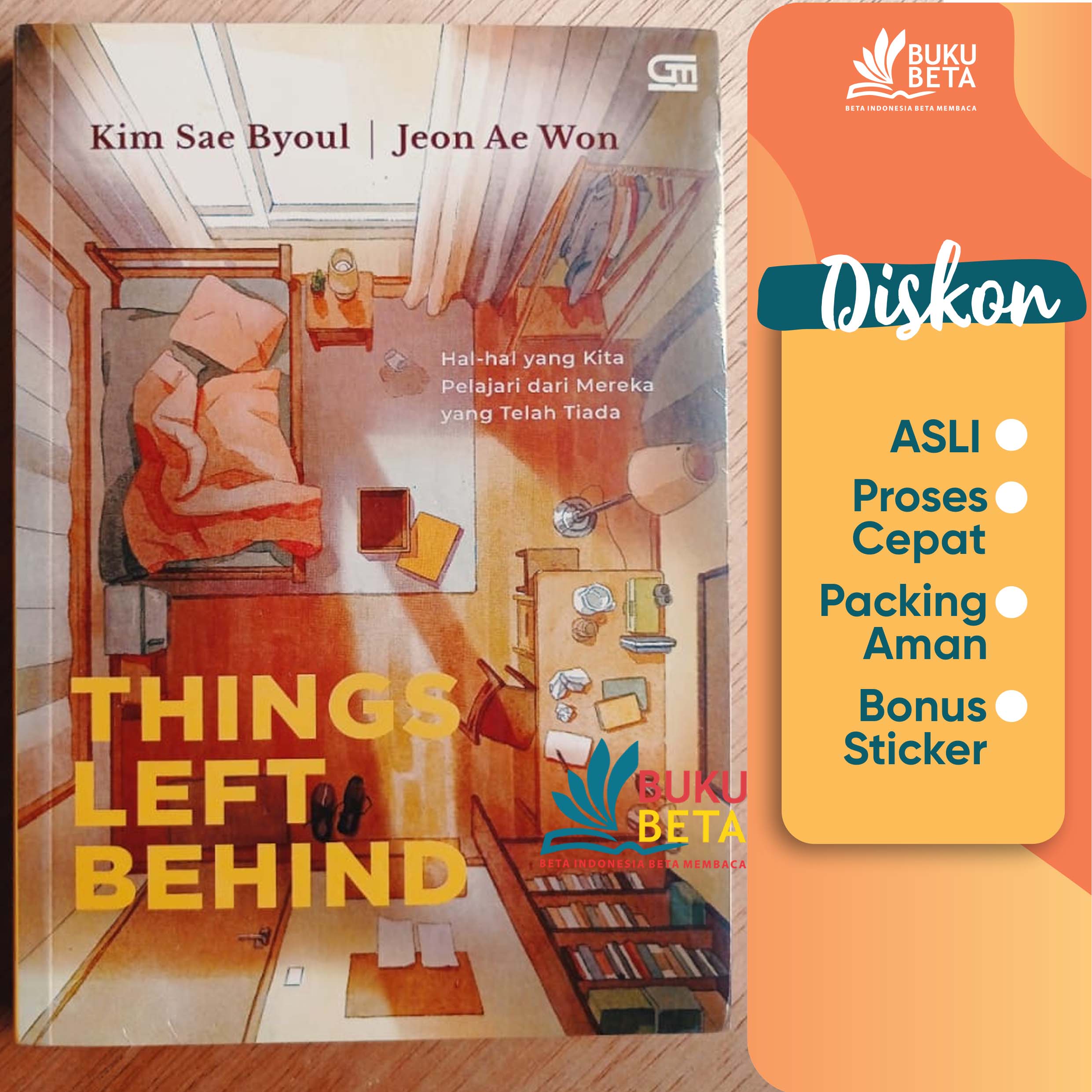 Buku Beta - Things Left Behind - Kim Sae Byoul | Lazada Indonesia