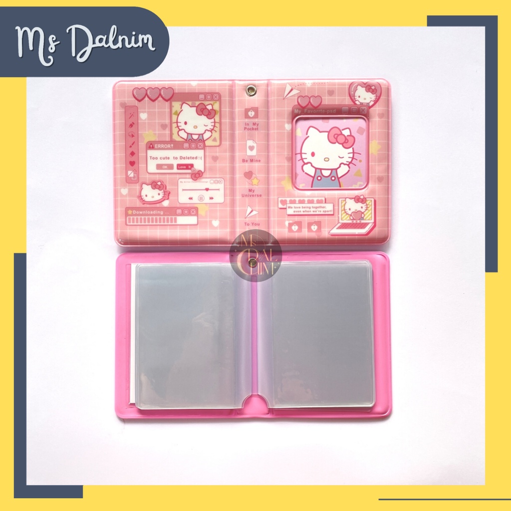 [Ms Dalnim] Kolbuk Photocard Sanrio PC Holder 2R 2P Transparan Kuromi ...