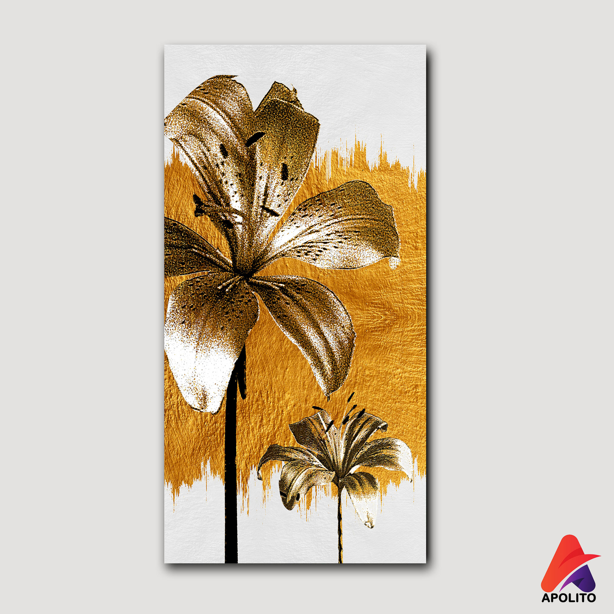 HIASAN DINDING DAUN BUNGA REALISTIC WALL DECOR HIASAN DINDING KAMAR ...
