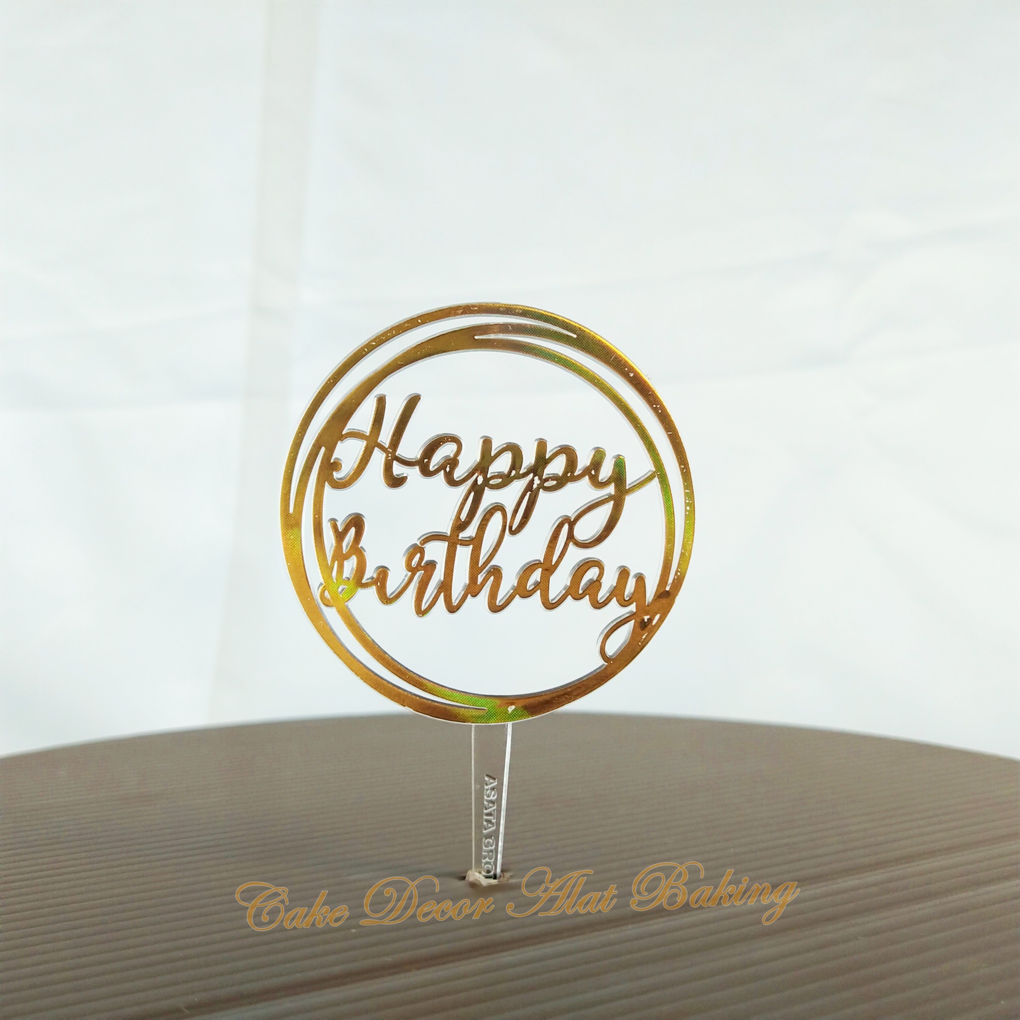 Topper Happy Birthday Bulat tanggung 12pcs | Lazada Indonesia