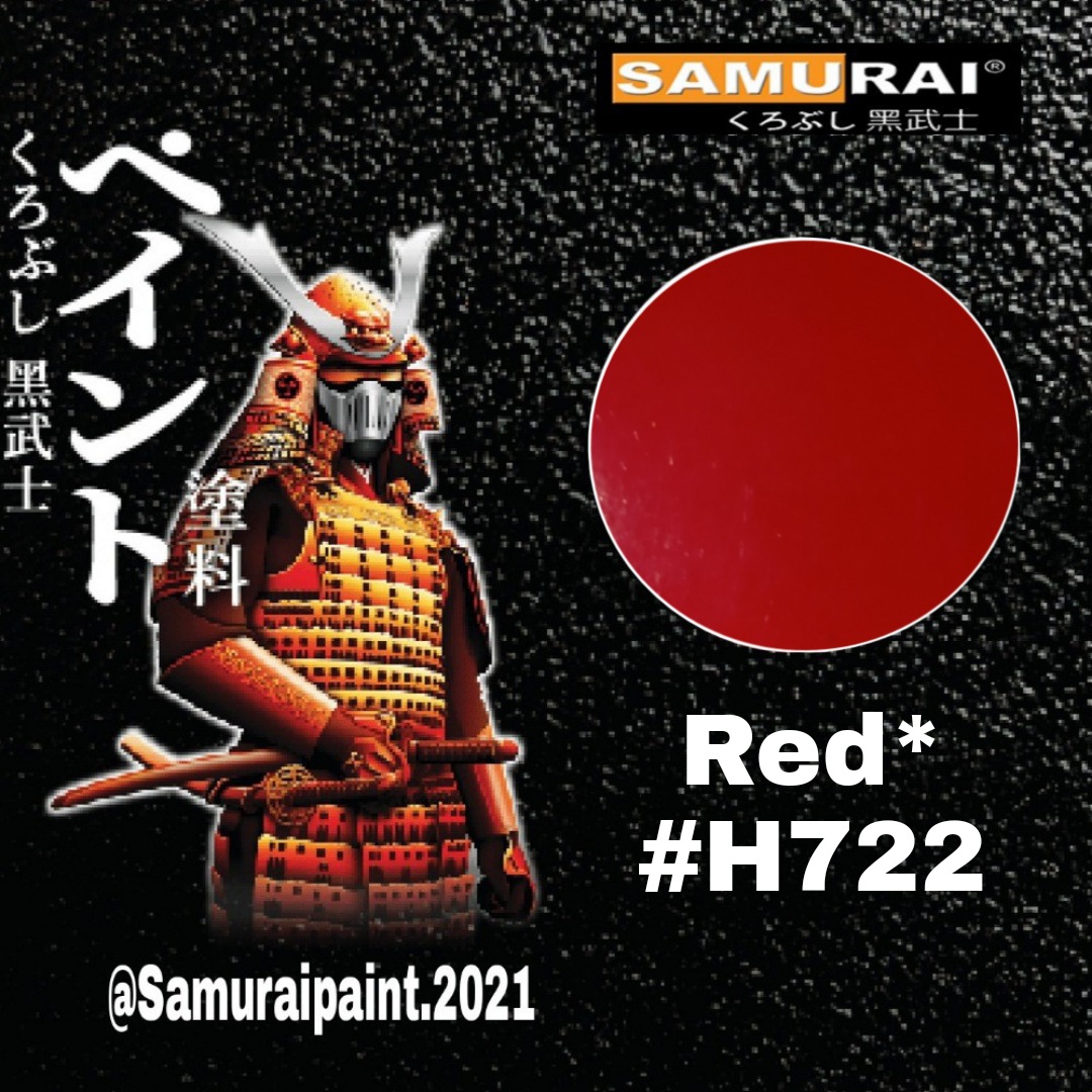 Samurai Paint Red H722 Cat pilok warna Merah honda samurai | Lazada ... Samurai Paint Red H722 Cat pilok warna Merah honda samurai | Lazada ...