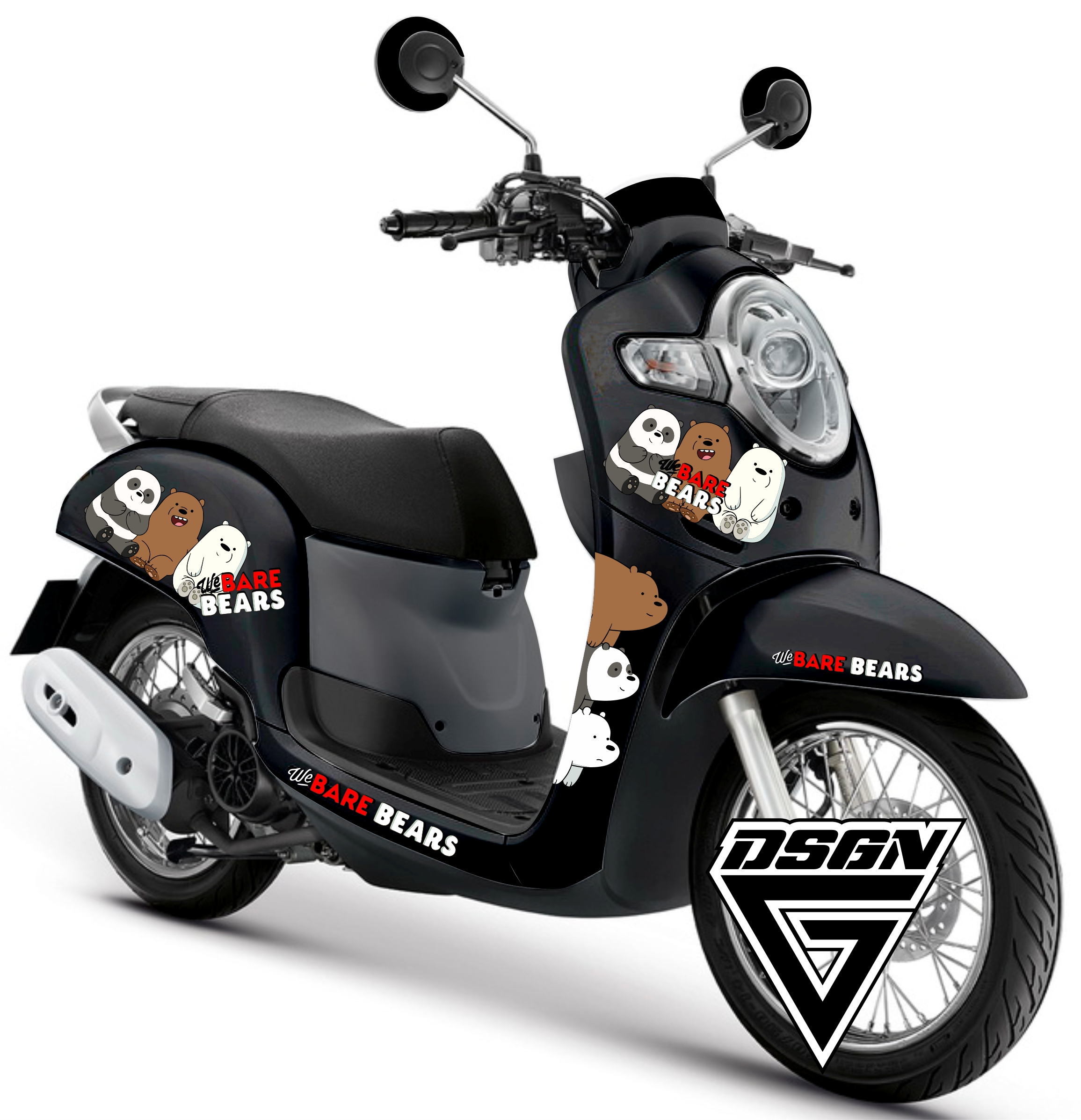 Decal scoopy full body Full Blok Decal Scopy Dekal New Fi 2017 2018 ...