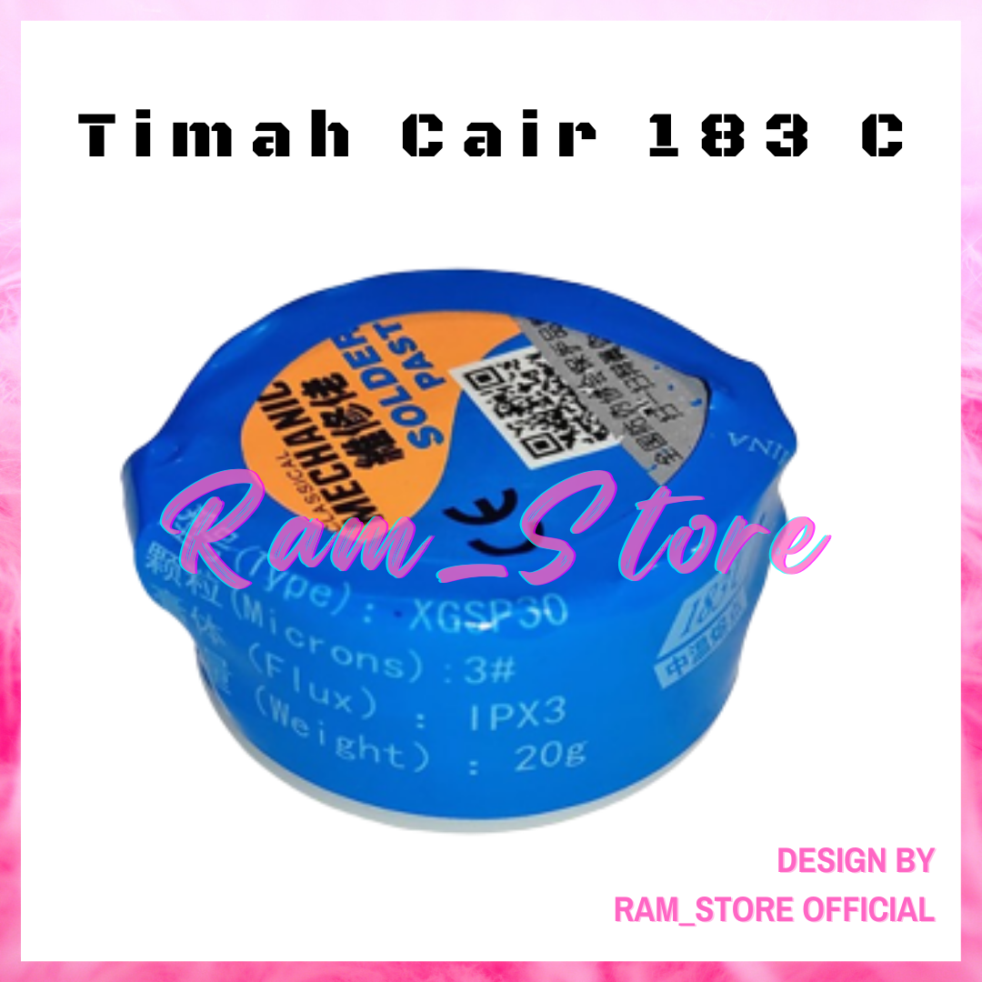 Timah Cair Mechanic 182 C Solder Paste Original | Lazada Indonesia