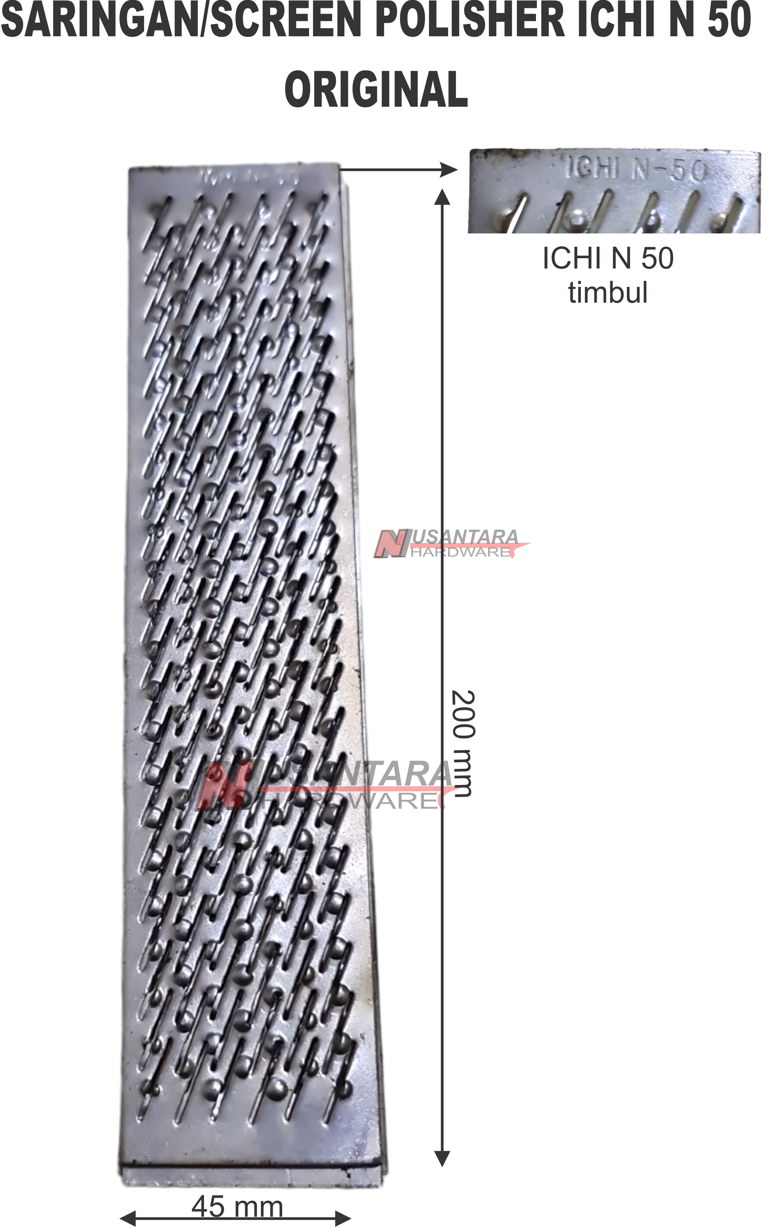 saringan polisher n50 ichi,screen polisher ichi,sarangan polisher ichi ...