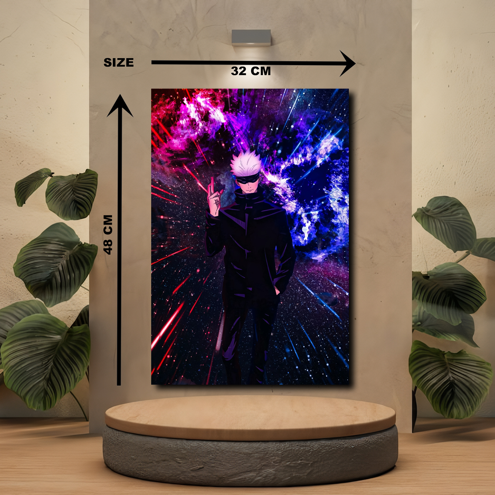 POSTER GOJO SATORU ANIME JUJUTSU KAISEN KOLEKSI POSTER SATORU GOJO ...