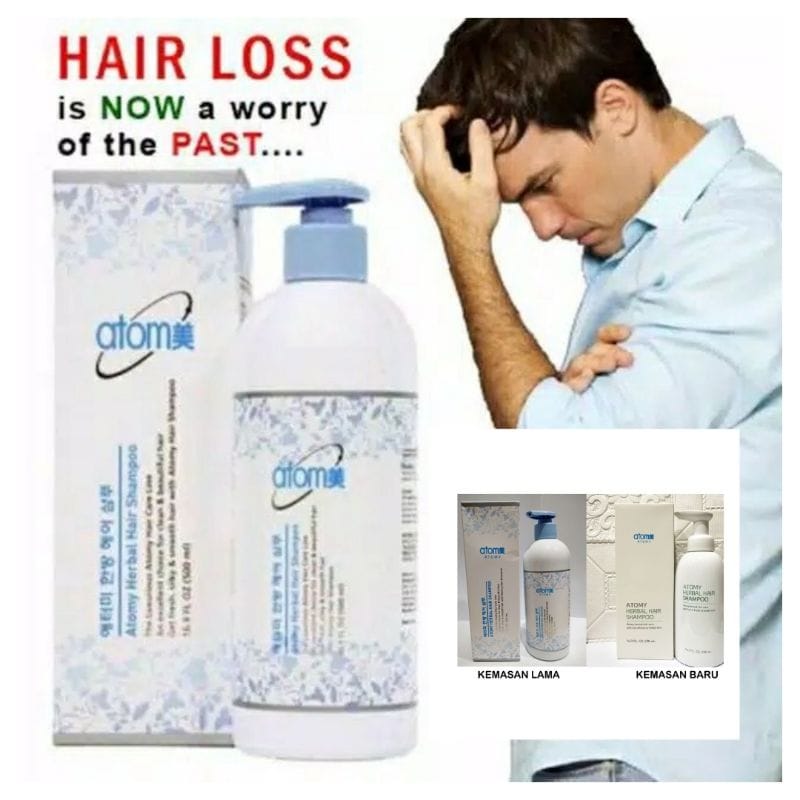 ATOMY SHAMPO HAIR SHAMPOO Herbal Anti Loss 500 ml Original Korea ...