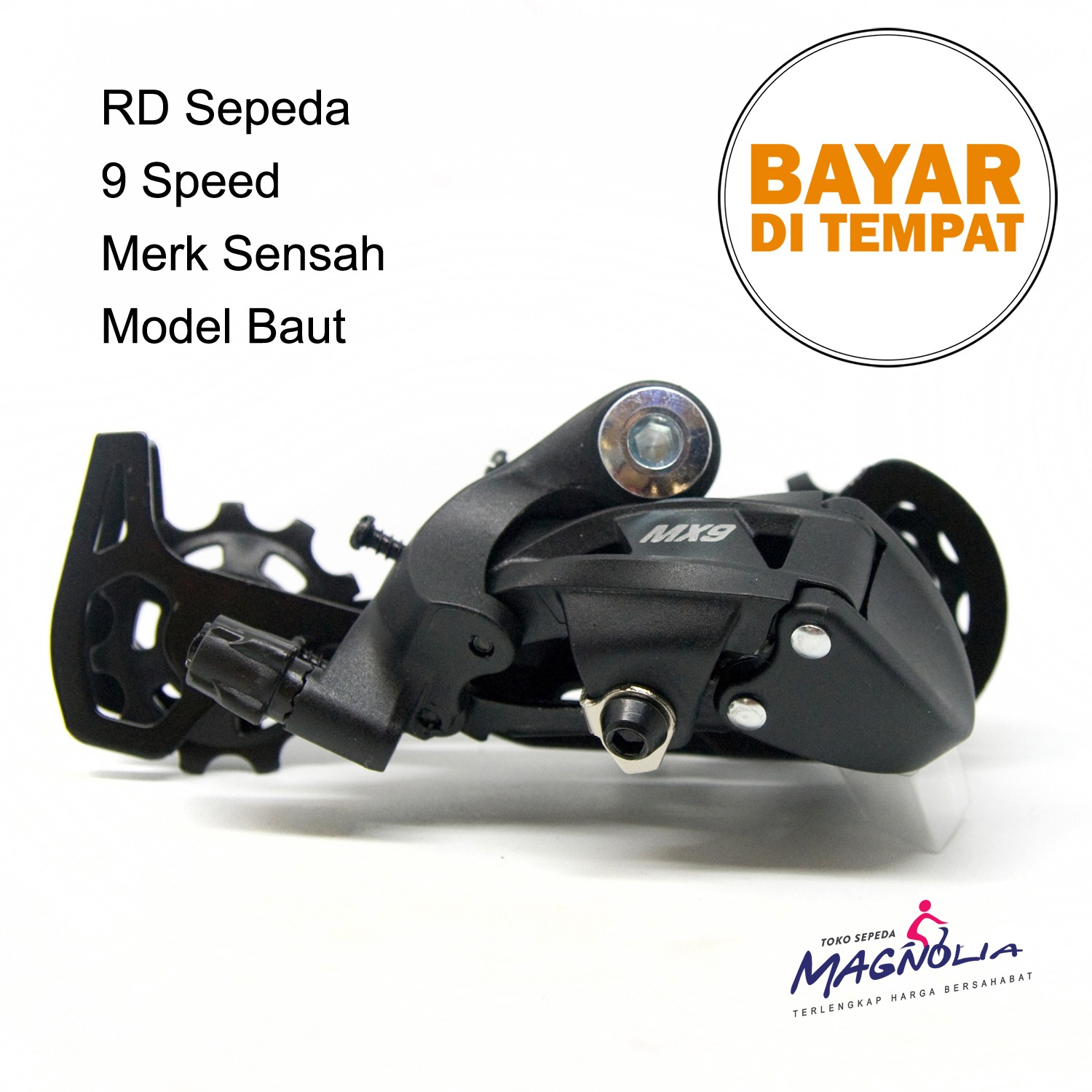 Rear Derailleur RD Sepeda 9 Speed Sensah Pemindah Operan Gigi Sepeda ...