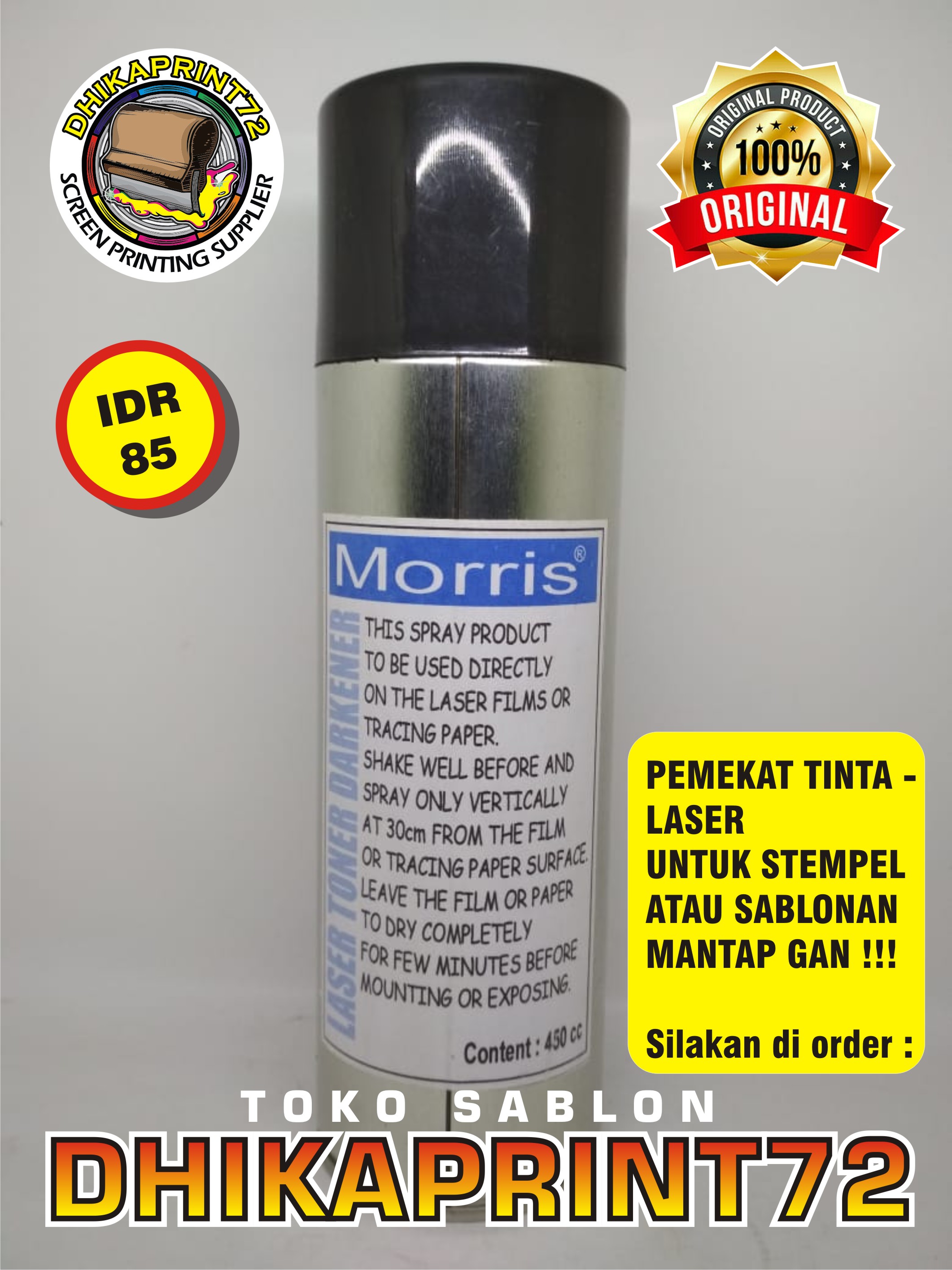 MORRIS PEMEKAT KALKIR SABLONAN ATAU STEMPEL | Lazada Indonesia