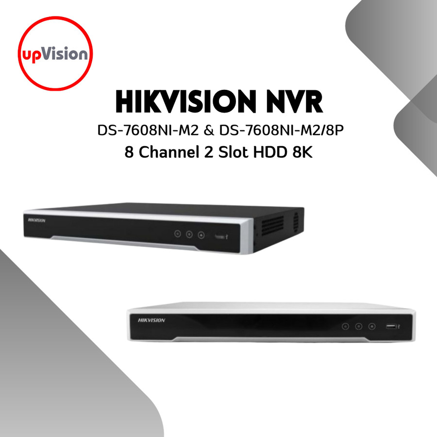 HIKVISION NVR 8 Channel 2 Slot HDD 8K DS-7608NI-M2 - DS-7608NI-M2 ...