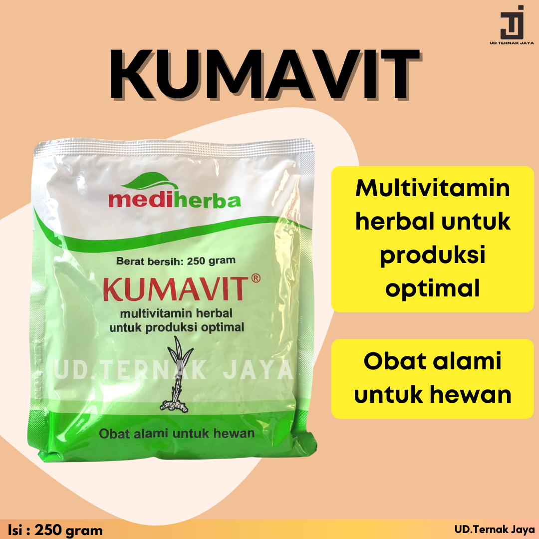 KUMAVIT Kemasan 250 gram Multivitamin Herbal dan Penambah Nafsu Makan ...