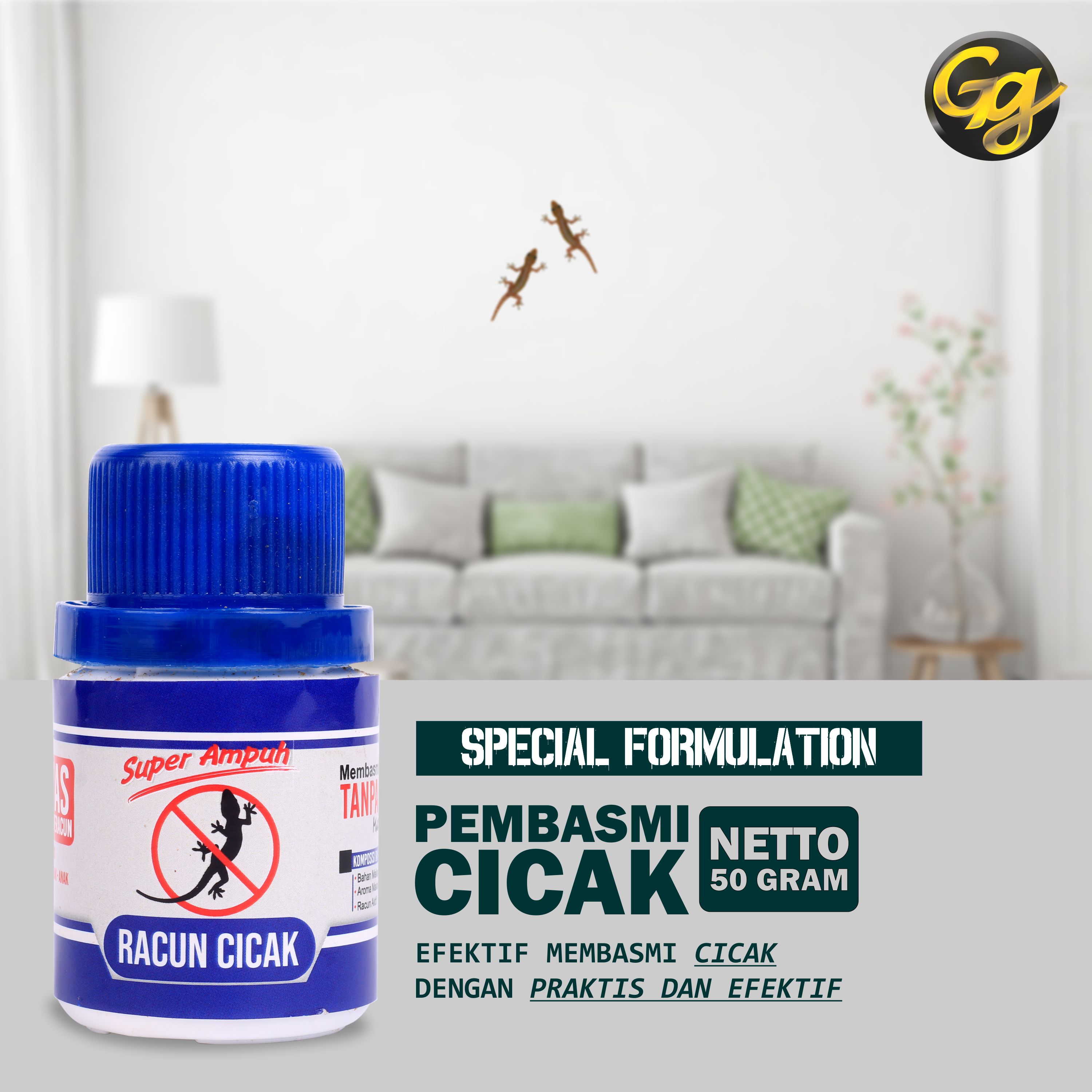 Racun tokek / CICAK KEMASAN BOTOL | Lazada Indonesia