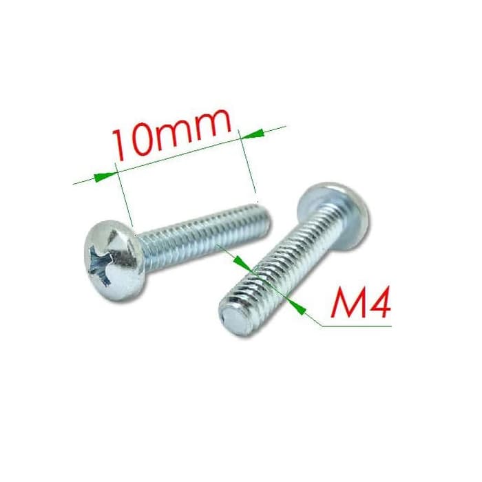 (50 pcs) M4x10 Baut JP | Lazada Indonesia