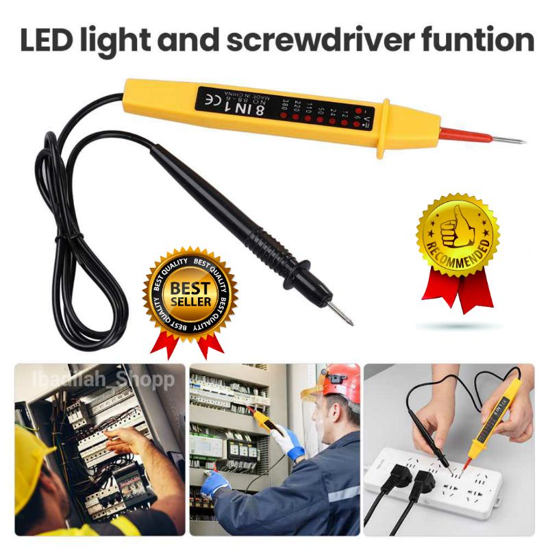 COD TEST PEN LISTRIK / TESPEN LISTRIK / TESTER LISTRIK / ALAT UKUR ARUS ...